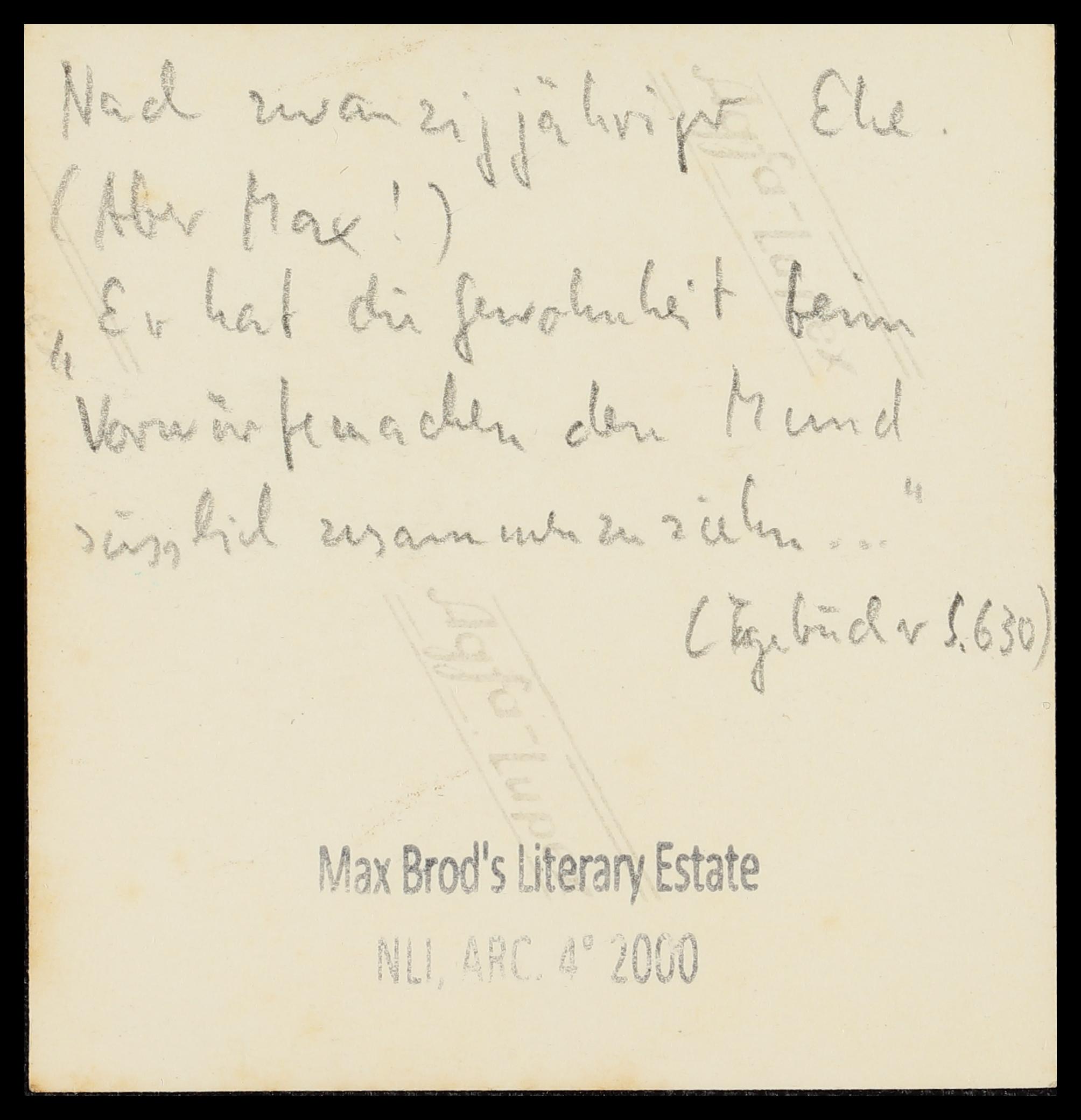 Max Brod mit Ilse Ester Hoffe | תמונה | NNL_ARCHIVE ...