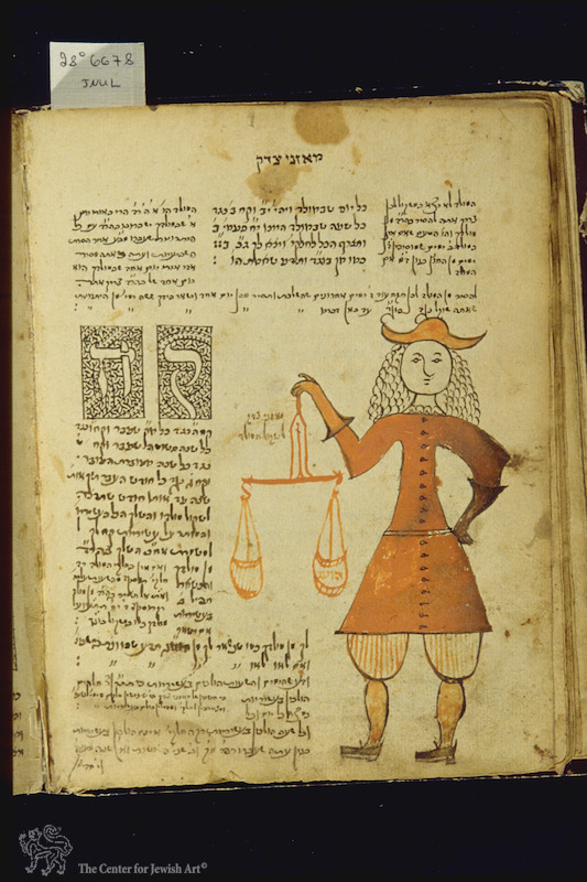 Photograph of: Turei Zahav Evronot Book : Fol. 22v | תמונה | NNL ...