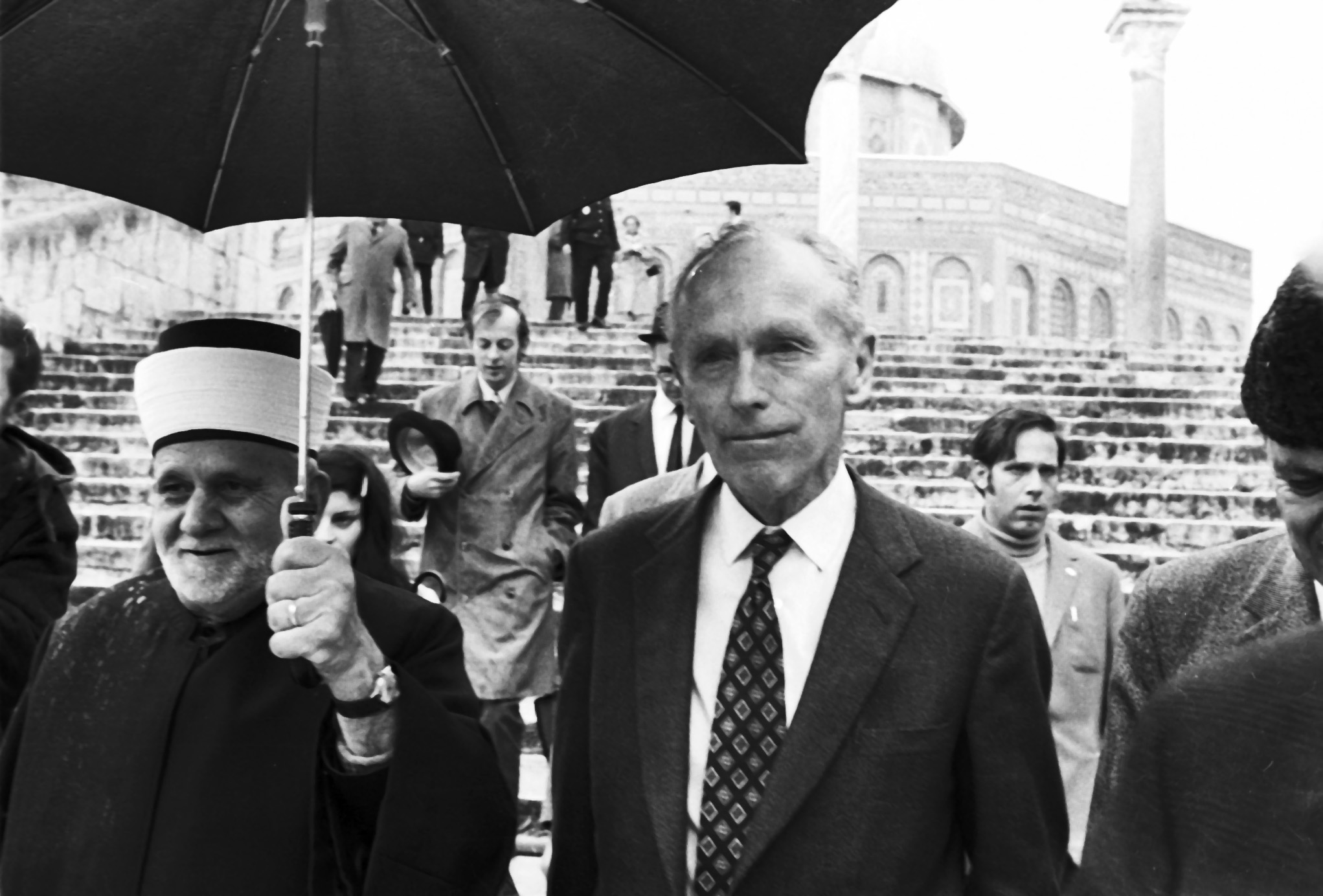 Sir Alex Douglas Hume, visiting Israel and meeting with Israeli and ...