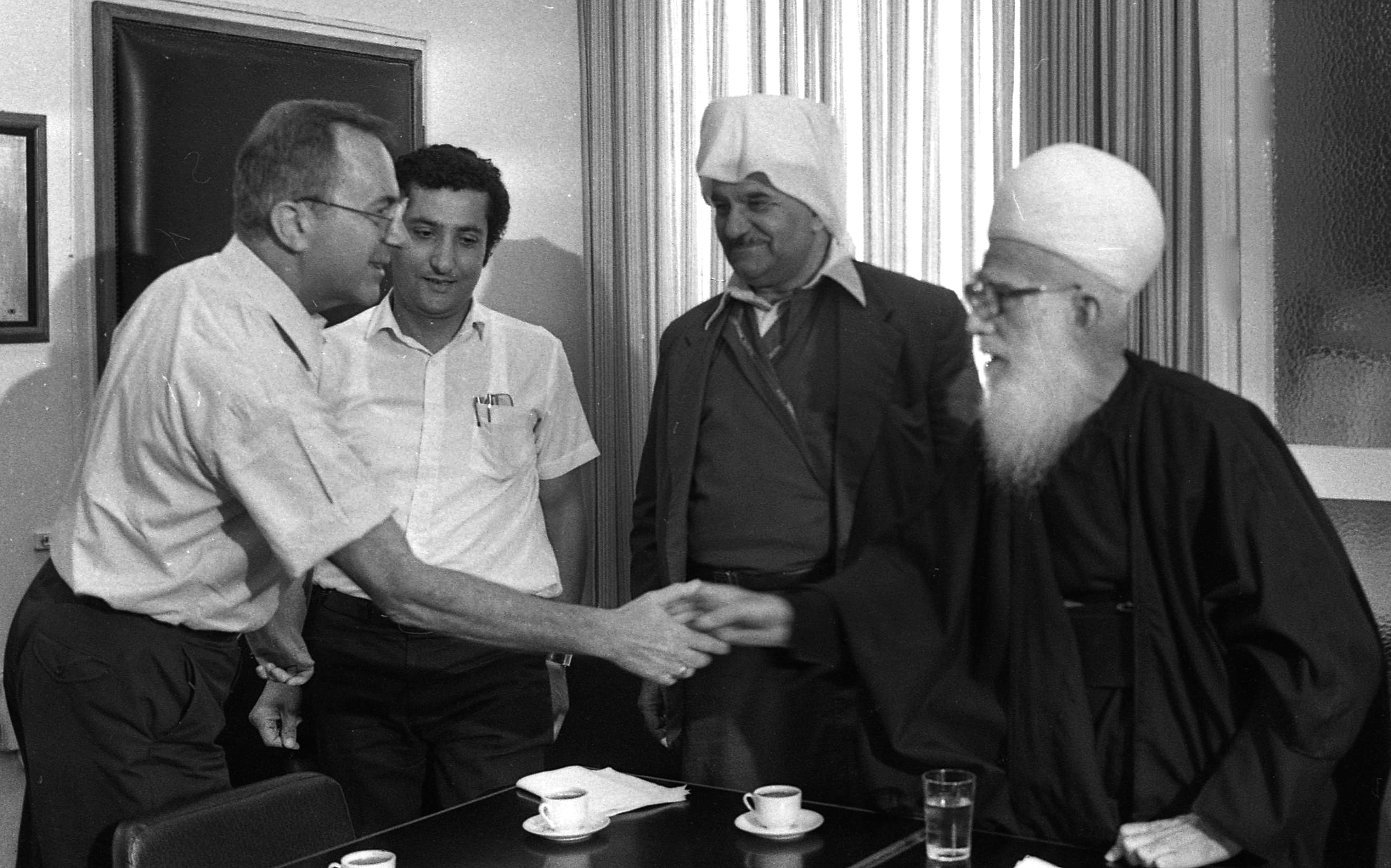 Leader of the Druze Community, Sheikh Amin Tarif met with Defence ...