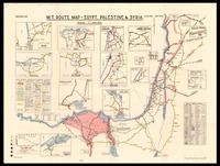 M. T. Route map-Egypt, Palestine and Syria [cartographic material ...